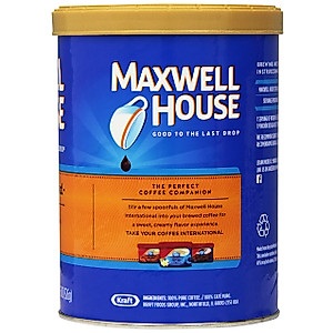 Maxwell House Master Blend Ground Coffee, 11.5-Ounce Cannister (Pack of 4)