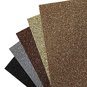 Metallic Glitter Cardstock Paper Pad by Recollections™, 4.5”; x 7”;