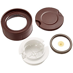 象印マホービン(ZOJIRUSHI) SW-HC Insulated Lunch Jar, 450ml, clear red