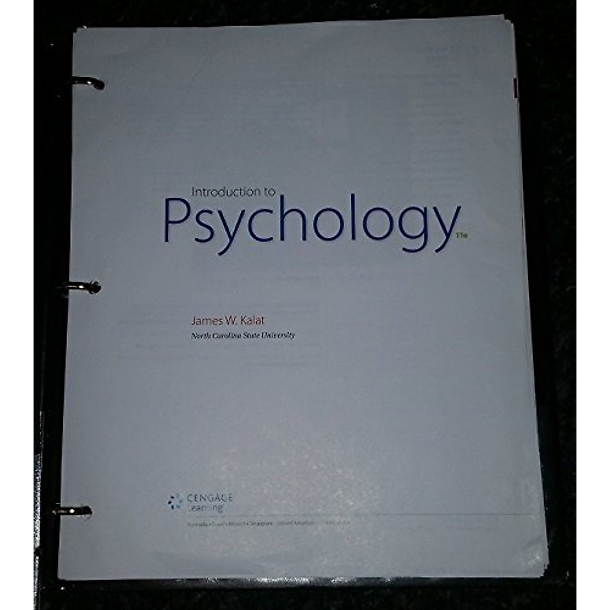 Introduction to Psychology, Loose-leaf Version