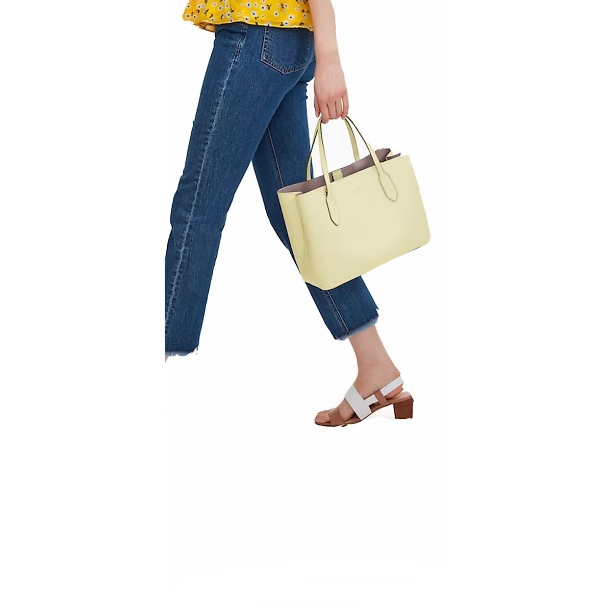 Kate Spade New York Kate Spade Harper Satchel (Lemon fondue)