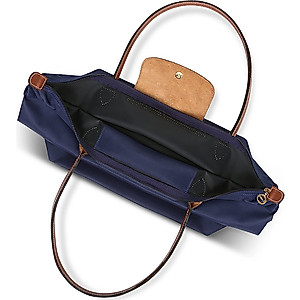 Longchamp Le Pliage Large Folding Tote (Navy)
