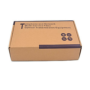 Primeda-telecom Telephone Extenders - 8 Channels PCM Voice Telephone over Fiber Optic up 20Km with 10/100Mbps Ethernet