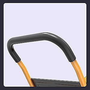 Platform Truck Folding Push Cart Metal Platform Truck with 4 Wheels Moving Dolly Cart 28.7 * 18.5 * 33.1 Inch Flat Handtruck Heavy Flatbed Cart Reliable