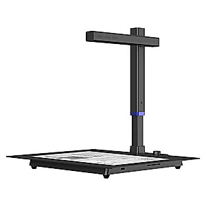 CZUR Shine 800A3 Surface Pro Professional Document Scanner, 8MP Document Camera + Working Surface, A3 Book Scanner for Computer/Laptop, 180+ Languages OCR, Fast Scan 1s/Page, for PC/Mac