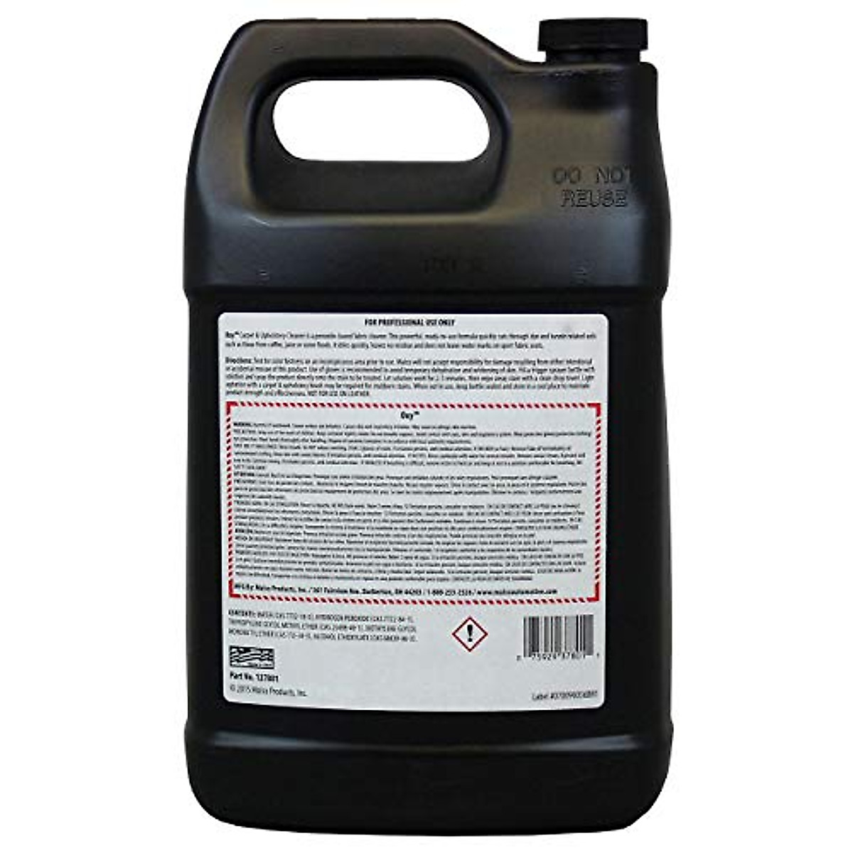 Malco OXY Carpet & Upholstery Cleaner - Stain Remover Spray for Car Interior Fabric/Cleans the Toughest Vehicle Stains/Deep Cleaning Liquid Formula / 1 Gallon (127801)