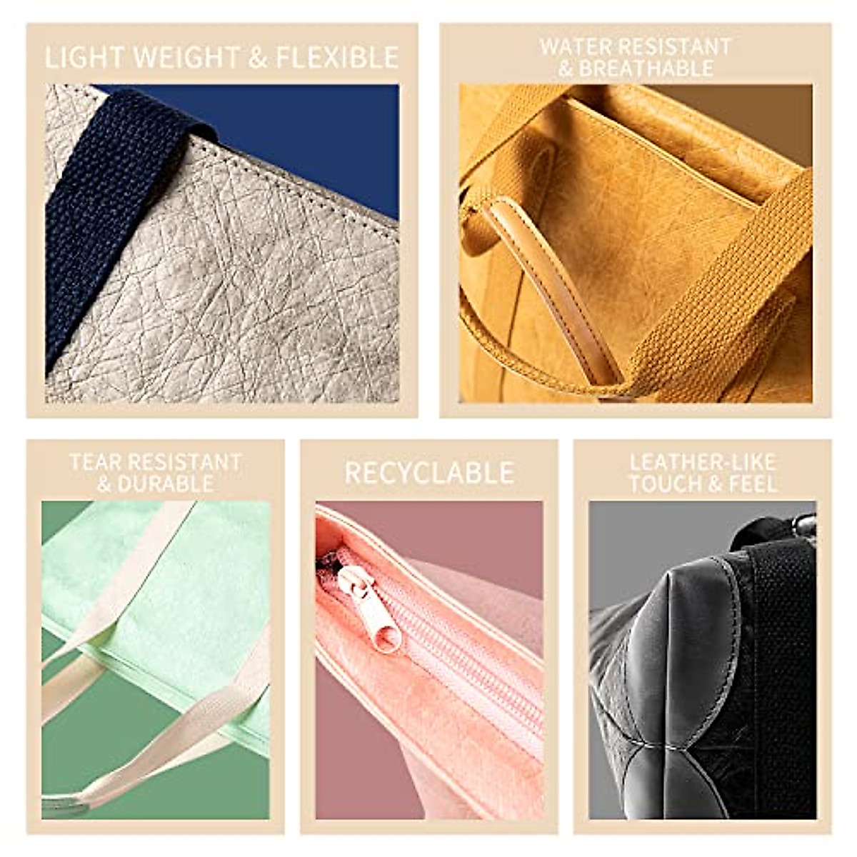 Reusable Lunch Bag Women, Insulated Lunch Tote Bag, Small Lunch Bag, Adult Lunch Bag, Lightweight and Water-Resistant Lunch Bag for Women, Black