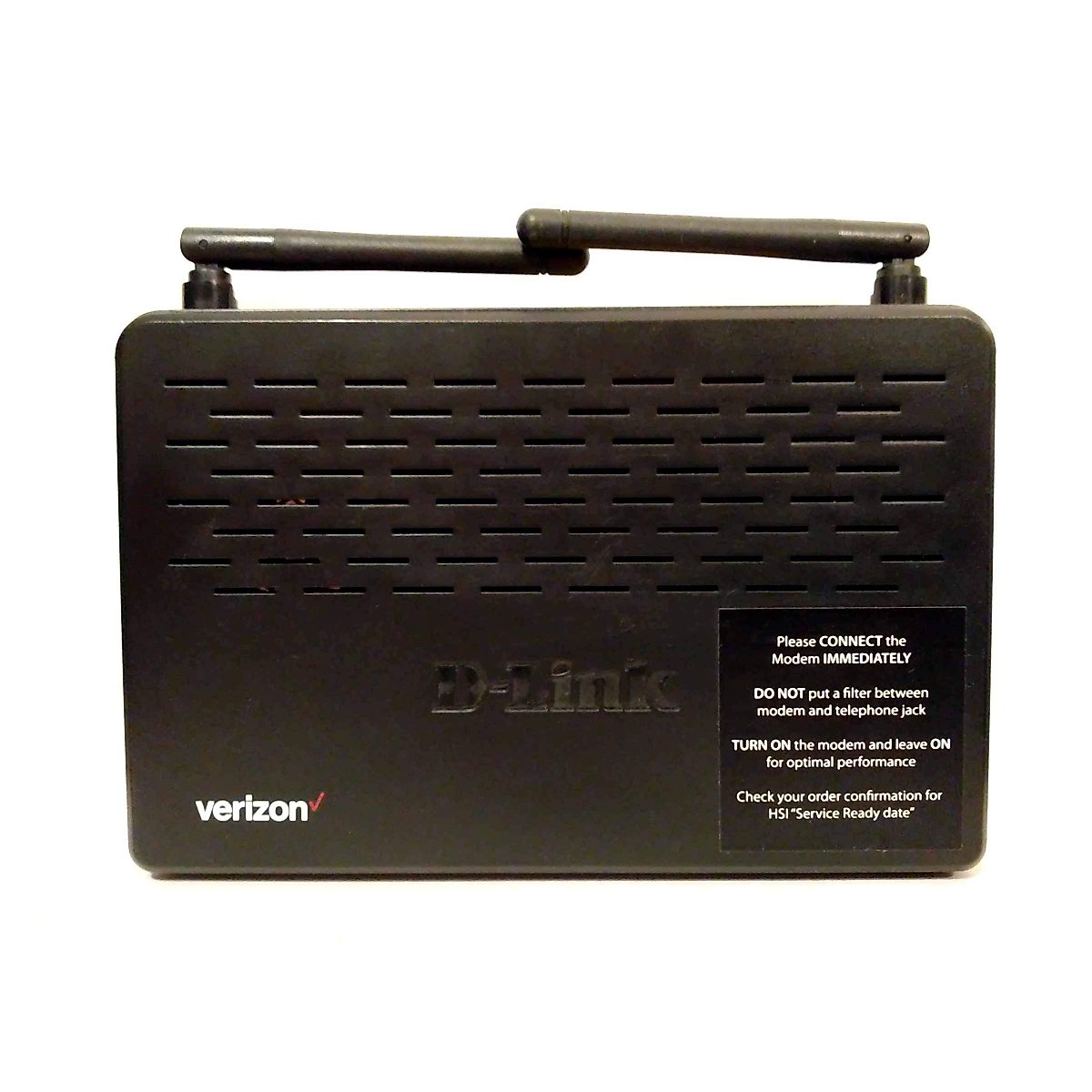 D-Link DSL Wireless N ADSL2+ Modem Router Model DSL-2750B Verizon ver: VZ_1.44