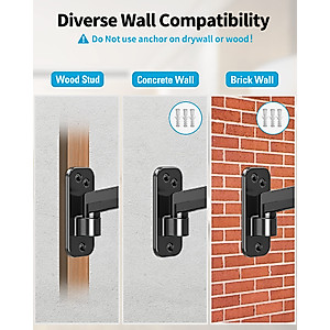 MOUNTUP Single Monitor Wall Mount for Max 32 Inch Computer Screen, Fully Adjustable Gas Spring Monitor Arm, Wall Mounted Monitor Holder Support 2.2-17.6lbs Display, VESA Bracket Fit 75x75mm, 100x100mm