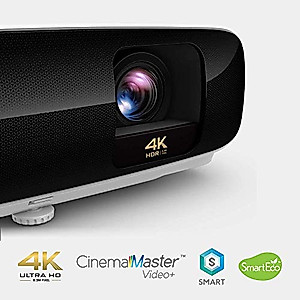 BenQ TK810 4K HDR Wireless Smart Home Projector | Streaming App Ready | iPhone Android Casting Support | Built-in Bluetooth 4.0 for Wireless Speaker