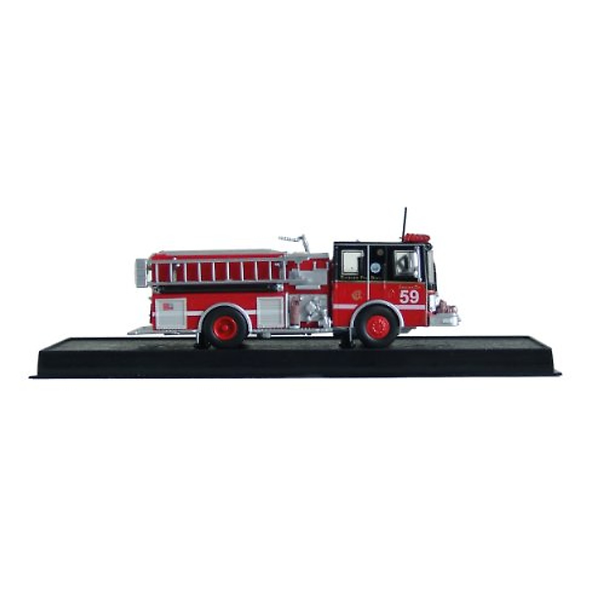 Luverne Pumper Fire Truck Diecast 1:64 Model (Amercom GB-17)