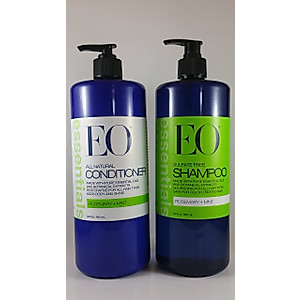 EO Botanical Volumizing, Rosemary + Mint, Shampoo & Conditioner 32oz Bundle