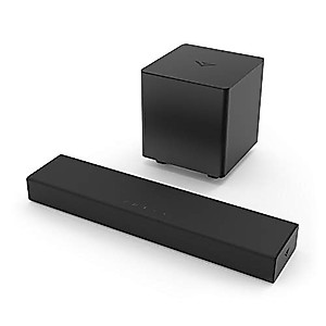 VIZIO Sound Bar for TV, 20” Surround Sound System for TV, 2.0 Channel Home Theater with Bluetooth, Compact Home Audio Sound Bar – SB2021n-H6