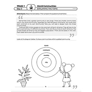 3rd Grade Social Studies: Daily Practice Workbook | 20 Weeks of Fun Activities | History | Civic and Government | Geography | Economics | + Video ... Each Question (Social Studies by ArgoPrep)