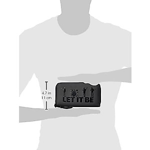 The Beatles Wallet No.79011 The Beatles < LET IT BE Women's Round Zipper Wallet