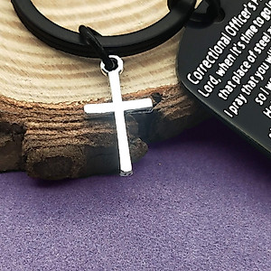 Correctional Officer Gift Keychain Correctional Officer Jewelry Prayer Jewelry Christian Gift Religious Jewelry Thanksgiving Day Christmas Birthday Gift from Correctional Officer Mom Wife Daughter