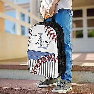 Custom Backpack Personalized Backpack With Add Your Name/Text,Casual Shoulder Bag Customize Travel Laptop Backpack for Men