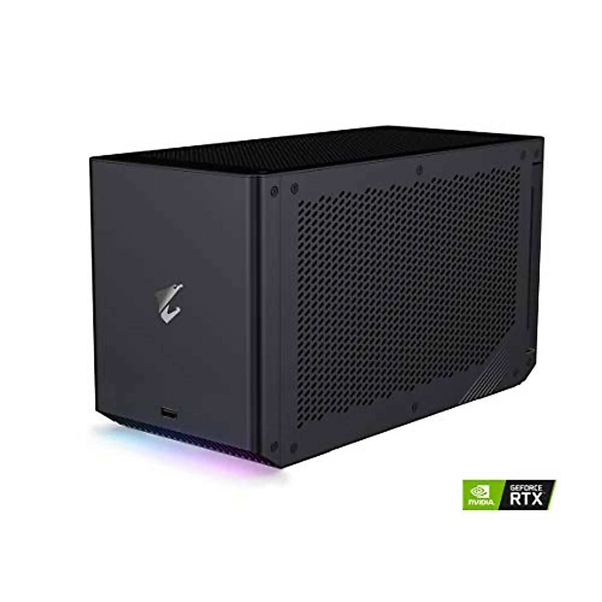 GIGABYTE AORUS RTX 3080 Gaming Box (REV2.0) eGPU, WATERFORCE All-in-One Cooling System, LHR, Thunderbolt 3, GV-N3080IXEB-10GD REV2.0 External Graphics Card