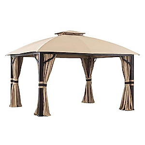 Garden Winds Replacement Canopy Top Cover for Berkley Jensen 10 x 12 - Riplock 350 Will ONLY FIT Model A111016100