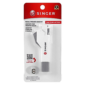 SINGER Needle Threader Assistant - Automatic Hand Sewing Needle Threader