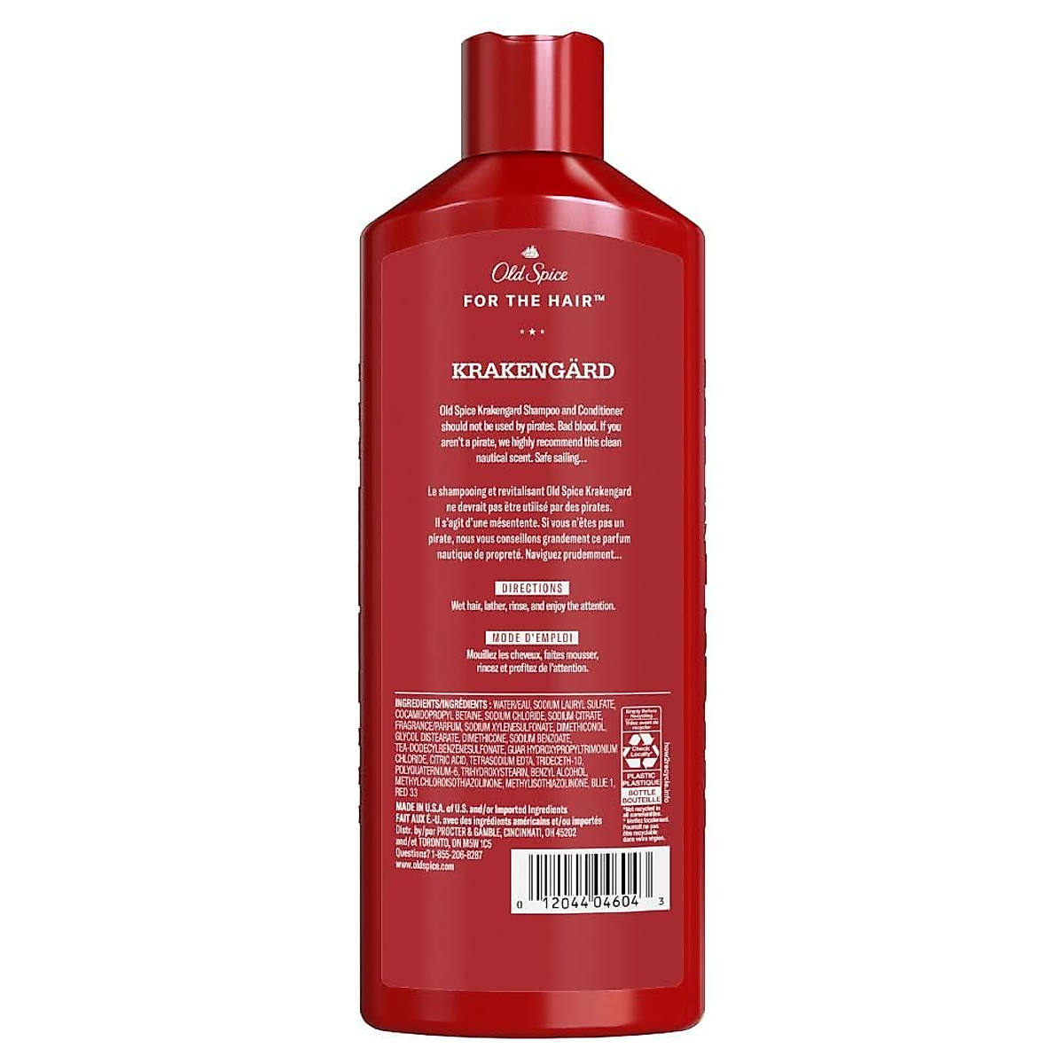 Old Spice Krakengard 2in1 Shampoo and Conditioner for Men, 13.5 fl oz