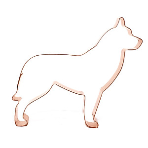 No. 1 Siberian Husky Copper Dog Cookie Cutter