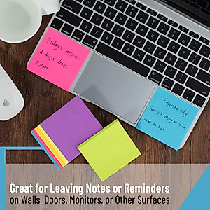 Mr. Pen- Sticky Notes, Sticky Notes 3x3, 12 Pads, Colored Sticky Notes, Sticky Notes, Sticky Note Pads, Stick Notes, Sticky Pad, Colorful Sticky Notes Pack, 3x3 Sticky Notes