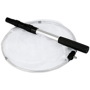 RESTCLOUD Butterfly Net with 12" Ring, 24" Net Depth, Handle Extends to 36 Inches (12" Ring, 36" Handle)