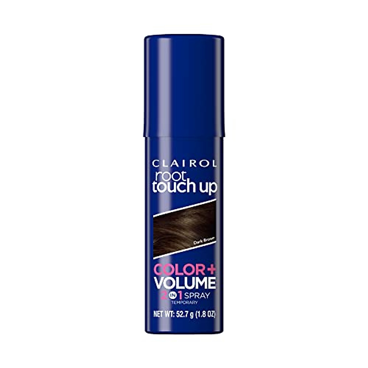 Root Touch-Up 2-in1 Spray Temporary Spray, Dark Brown Hair Color, Pack of 1
