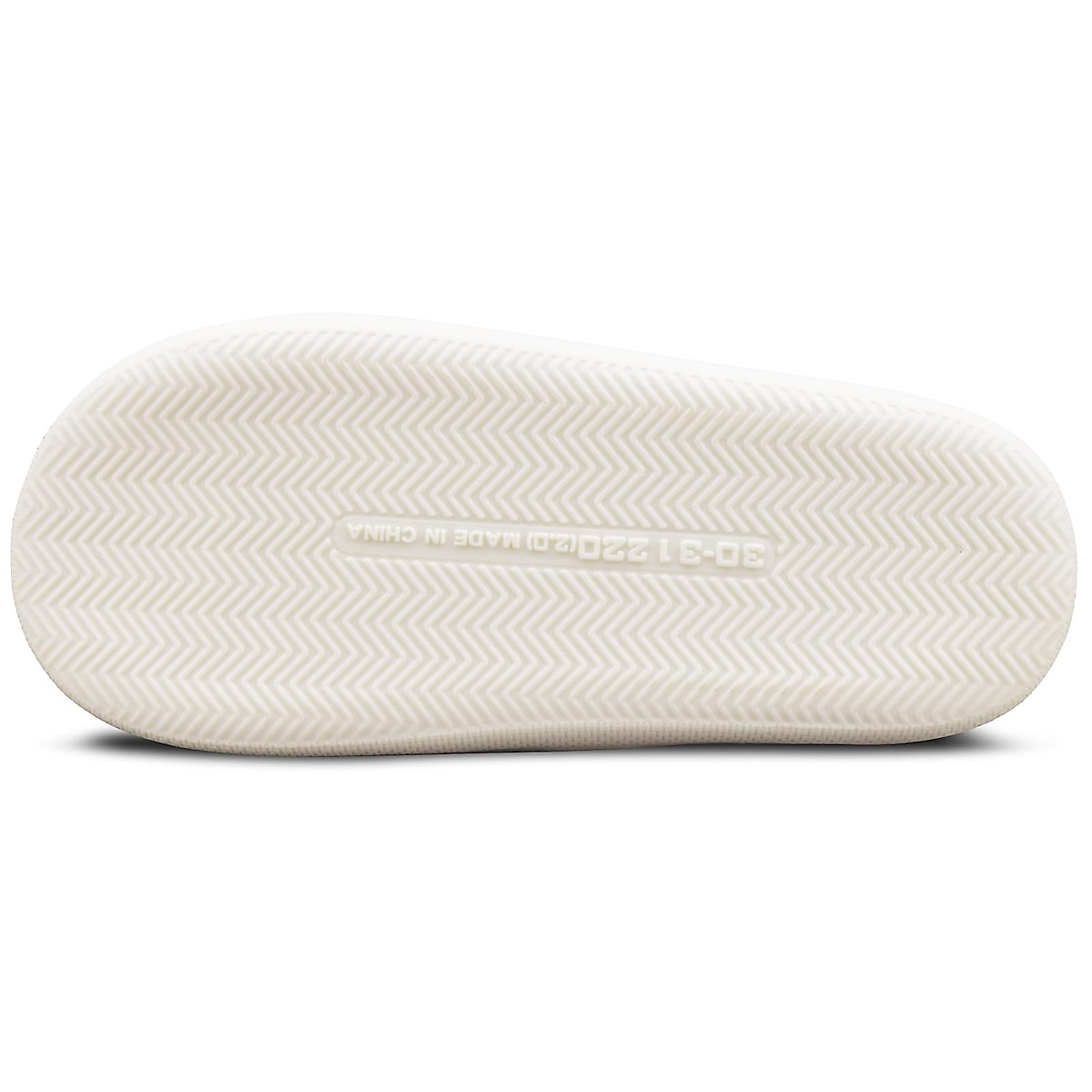 ZICKYO Kids Slippers Boys Girls Cute Happy Face House Slippers Warm Soft Plush Non-Slip Indoor Outdoor Slip-on Shoes White Yellow 3-4 Big Kid