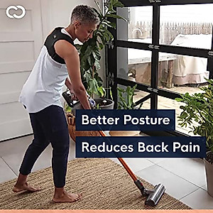 Copper Compression Posture Corrector for Men & Women - Adjustable Copper Infused Orthopedic Brace for Pain Relief from Bad Posture, Slumping - Targets Upper Back, Shoulders, Neck, Clavicle