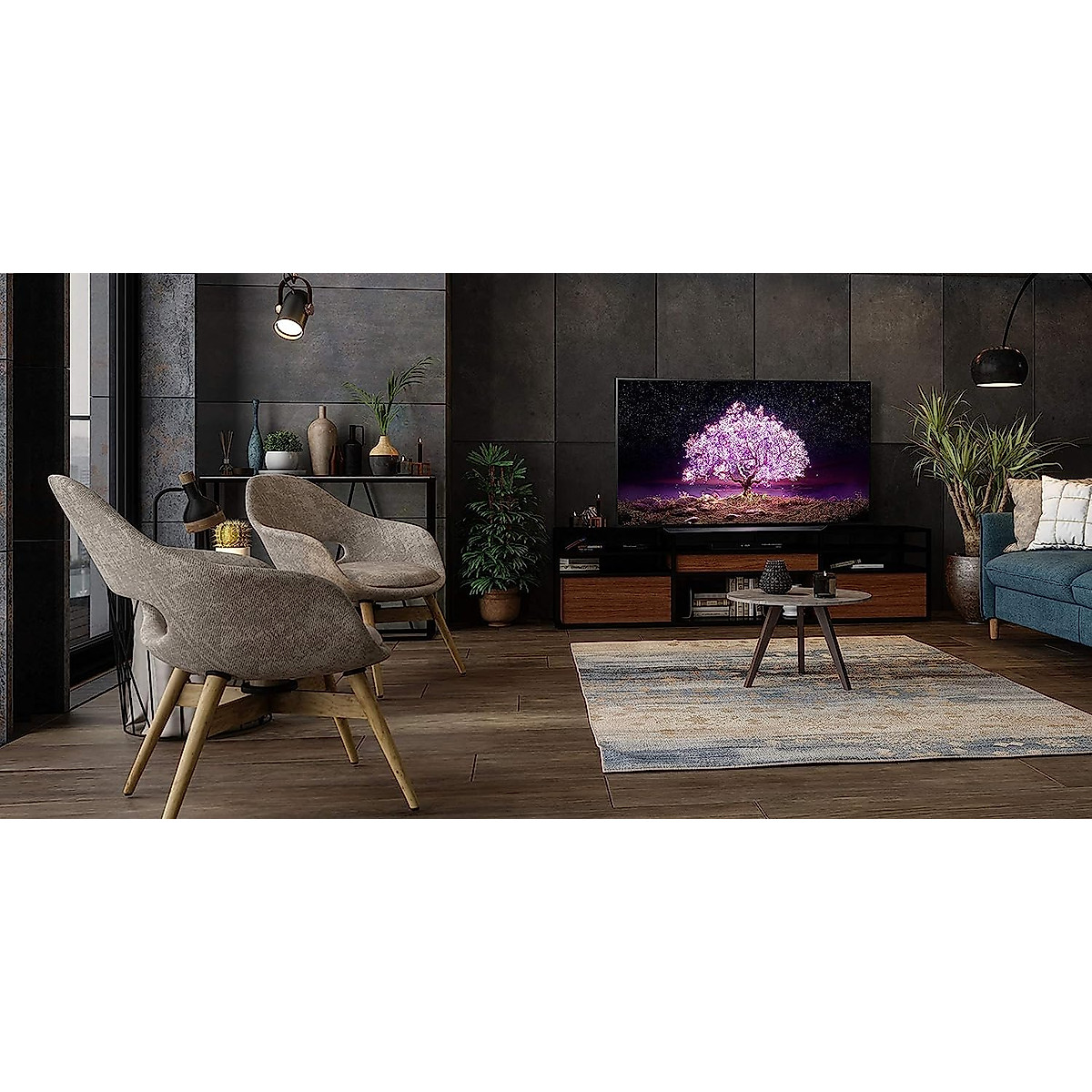 LG C1 Series 65-Inch Class OLED Smart TV OLED65C1PUB, 2021 - 4K TV, Alexa Built-in