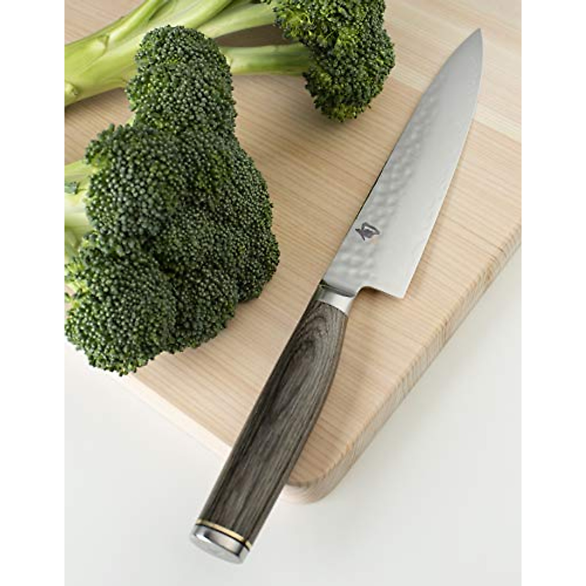 Shun Cutlery Premier Grey Utility Knife 6.5", Narrow, Straight-Bladed Kitchen Knife Perfect for Precise Cuts, Ideal for Preparing Sandwiches or Trimming Small Vegetables, Handcrafted Japanese Knife