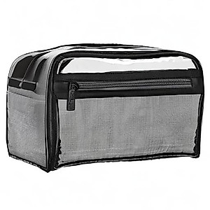 Conair Travel Toiletry Bag for Women and Men, Clear Bag by Travel Smart
