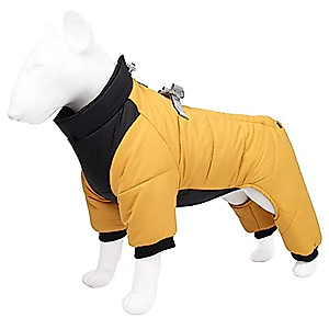 Pet Clothes Hangers Small Dog Winter Coat Small Medium Large Dogs Snow Jacket Waterproof French Clothes Warm Windproof Puppy Snowsuit Outfit Cold Weather Pet Fleece Apparel