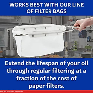 MirOil L103 BULK SAVER Fry Powder Oil Stabilizer and Filter Aid, CS of 3 x gallons for Fryers Oil Saving, Item 403000, Reduce Oil Usage