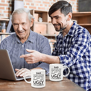 Dad Gifts from Daughter Son Wife,11oz Funny Coffee Mug Gifts for Dad Grandpa Father in Law Husband,Unique Fathers Day Present Idea for Men Him,Dad Gifts for Fathers Day Birthday Christmas Anniversary