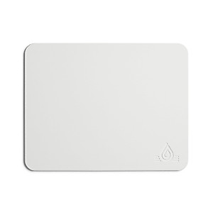 Magic Stone - Diatomaceous Earth Kitchen Mat and Bamboo Dish Rack – Super Absorbent Dish Drying Mats for Kitchen Counter, Durable & Quick Drying Mat (White)