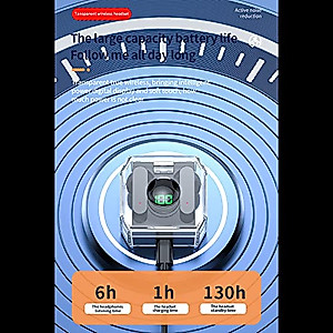 MUMICO 2023 New Wireless Bluetooth Earbuds -Digital Display, Noise Reduction, Waterproof, HD Mic, 360° Immersion Surround Sound, Large Capacity Battery Life, Suitable for Games, Sports