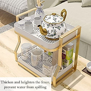 COVAODQ Mug Holder Coffee Cup Holder Bathroom Organizer Countertop Modern Counter Standing Rack Cosmetic Holder