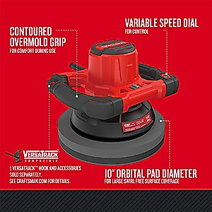 CRAFTSMAN Polisher, 10 inch, 2800 OPM, Corded (CMEE100)