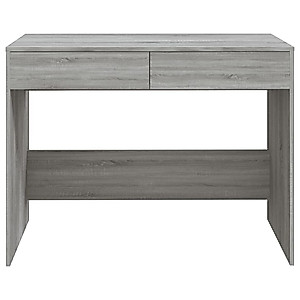 QJBSAVVA Desk Gray Sonoma 39.8"x19.7"x30.1" Engineered Wood,Dresser Bedroom Desks Secretary Desk Suitable for Apartments, dens, bedrooms, Living Rooms
