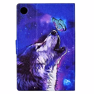 Compatible with/Replacement for Tablet PC Samsung Galaxy Tab A8 10.5 inch 2021 SM-X200/X205/X207 PU Leather Flip Cover Stand Wallet Case XXDY11(4)