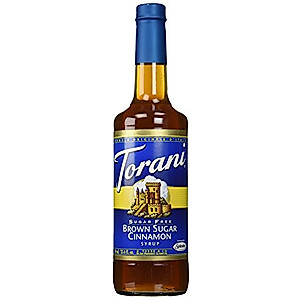 Torani Brown Sugar Cinnamon Syrup Sugar Free 25.4 Fl Oz (Pack of 1)