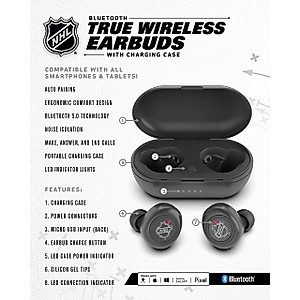 NHL Florida Panthers True Wireless Earbuds, Team Color