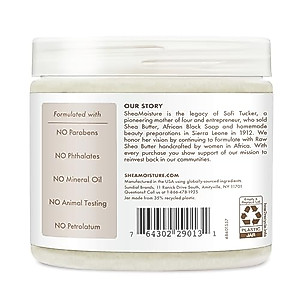 SheaMoisture for Dry Skin Nourishing Hydration 100% Extra Virgin Coconut Oil Soften and Restore Skin and Hair 14.5 oz