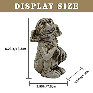 Gargoyle Sculpture, Gothic Sculpture, Troll Resin Crafts, Gargoyle Resin Crafts, Home Decor Ornaments, Outdoor Garden Ornaments