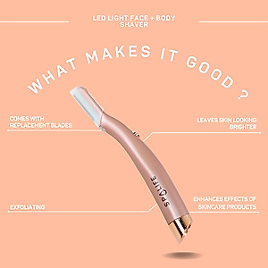 Spa Life LED Light Face + Body Shaver