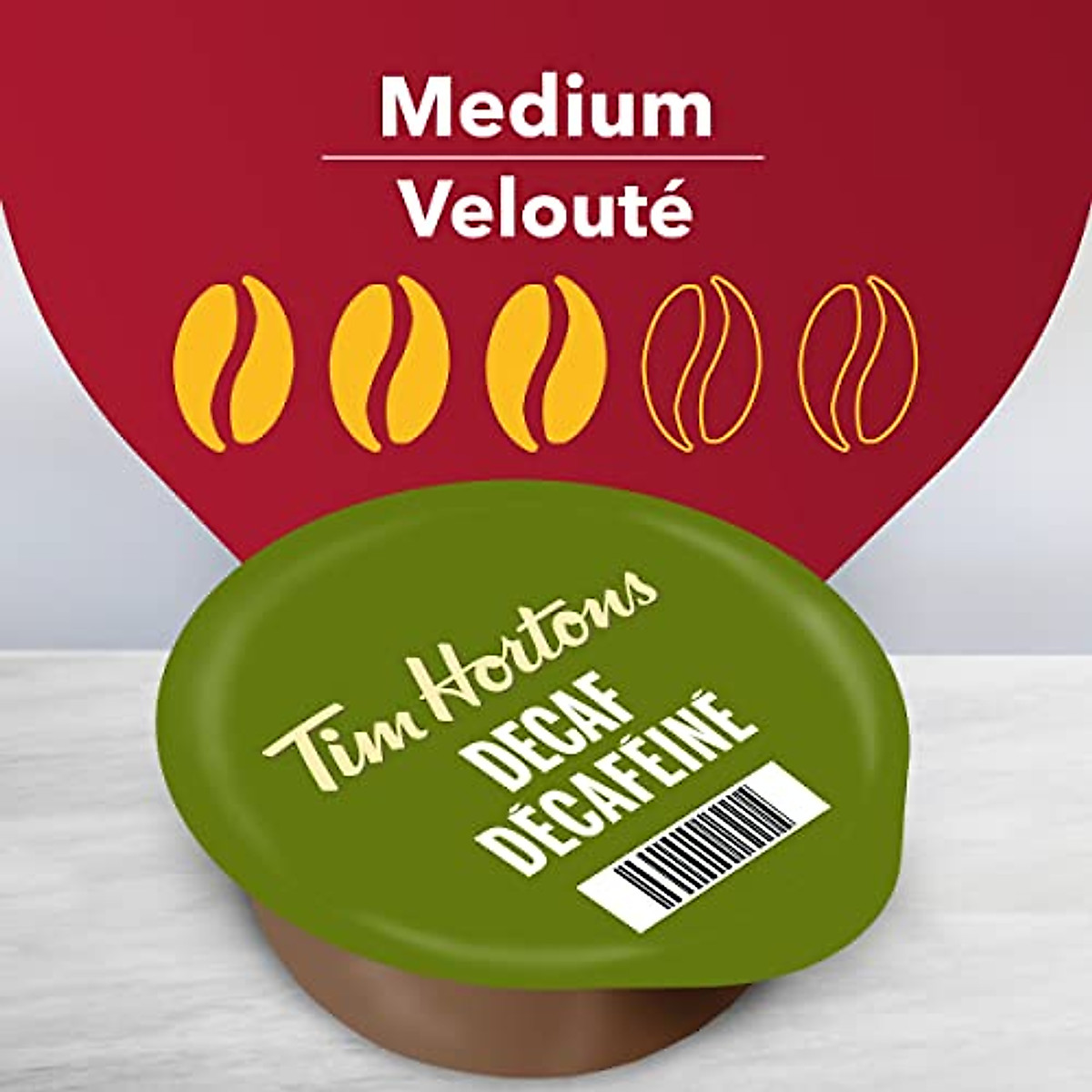 Tassimo Tim Horton's Decaf Coffee, 14 T-Discs {Imported from Canada}