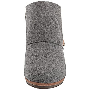 Dr. Scholl's Womens Create Ankle Bootie Mid Grey Flannel 9